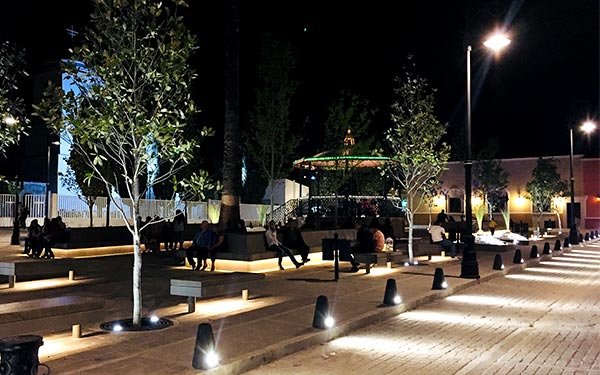 Parques y jardines - MR - Iluminación y Mobiliario Urbano